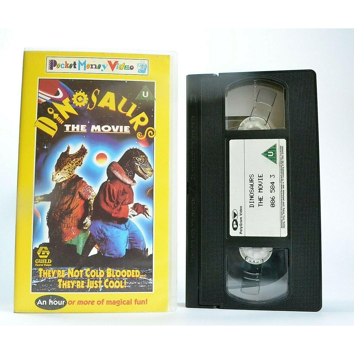 Dinosaurs The Movie (Pocket Money Video) - Family Film - Children's - Pal VHS