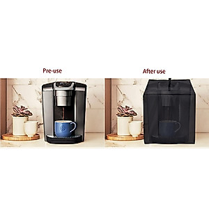 Coffee Maker Dust Cover for Keurig K-Duo Single Serve K-Cup Pod & Carafe Coffee Maker/Keurig K-Elite Single-Serve K-Cup Pod Coffee Maker(K-Elite)/H amilton Beach 2-Way 12 Cup Drip Coffee Maker