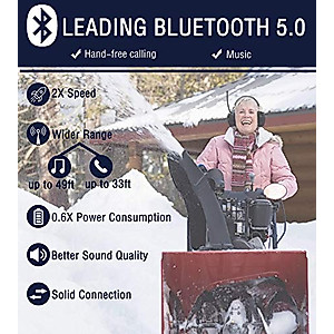 PROHEAR 033 Upgraded Bluetooth Hearing Protection Headphones - Black GEP01 Gel Ear Pads (Upgraded) for 3M PELTOR Headsets