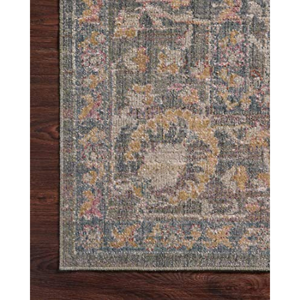Loloi Chris Loves Julia x Rosemarie Stone/Multi 9'-0" x 12'-0" Area Rug