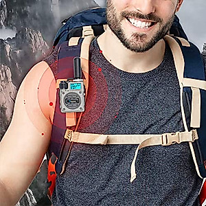 Wurui TXQ G6 Global-ptt 4G POC walkie Talkie for Adults Long Range intercom 1000 Miles Distance Network Two Way Radio (2blackwithCard)