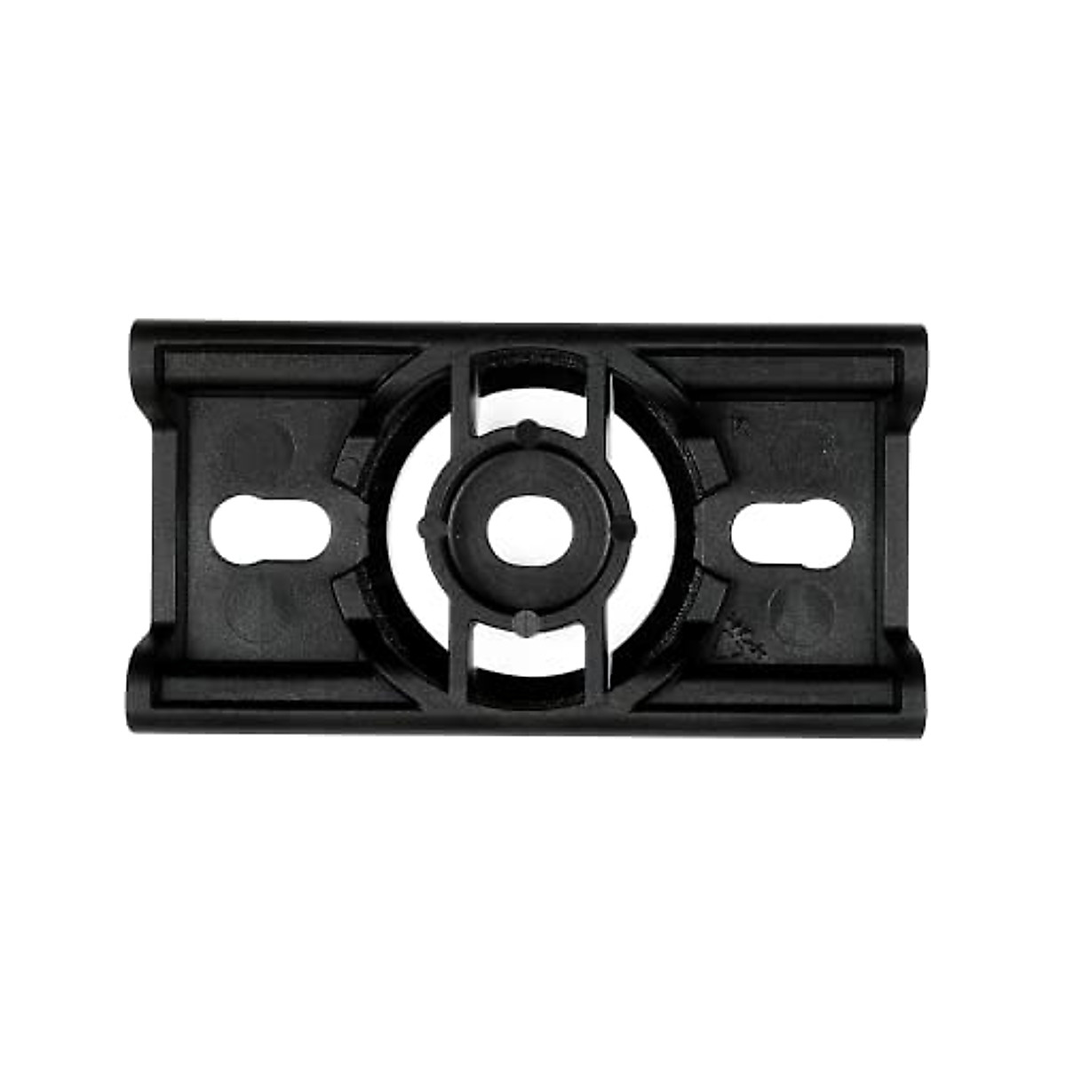 Tooflex One Wall Adapter Accessory Requires Individual Holders, Sold Separately - Pack of 2, Black