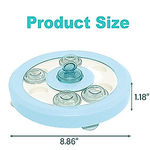 kathson Rabbit Foraging Toy Interactive Puzzle Slow Feeder Puppy Treat Dispenser for IQ Traning & Mental Enrichment Funny Feeding Fun Game Toy for Bunny Ferret Chinchilas Dog Cat