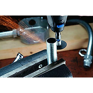 Dremel 456B EZ SpeedClic Cutting Wheels Accessory Set with 12 Metal Saw Cutting Discs for Rotary Multi Tool