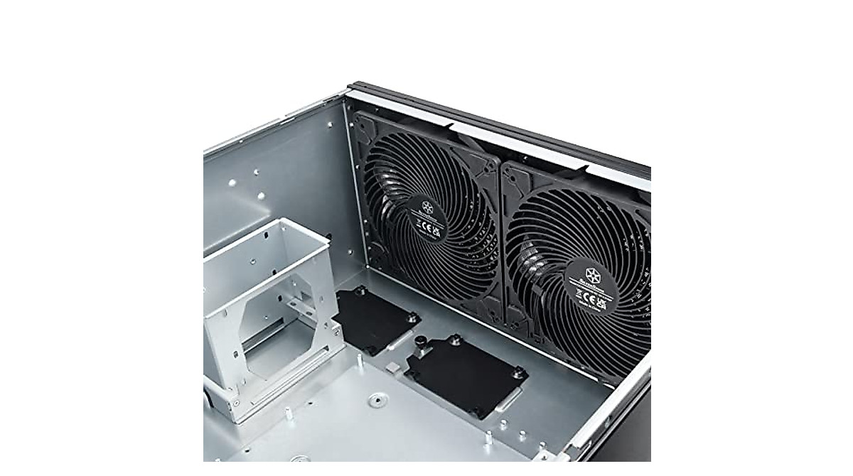 SilverStone RM51 5U Rackmount Chassis: Liquid Cooling & Dual Fans