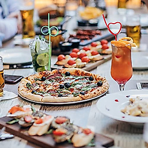 Crazy Straws,24 Pcs Silly Straws for Kids &Adults,Reusable Plastic Loop Curly Crazy Drinking Straws for Classroom Activities Valentines Day Gift Christmas Birthday Wedding Party Supplies Decoration