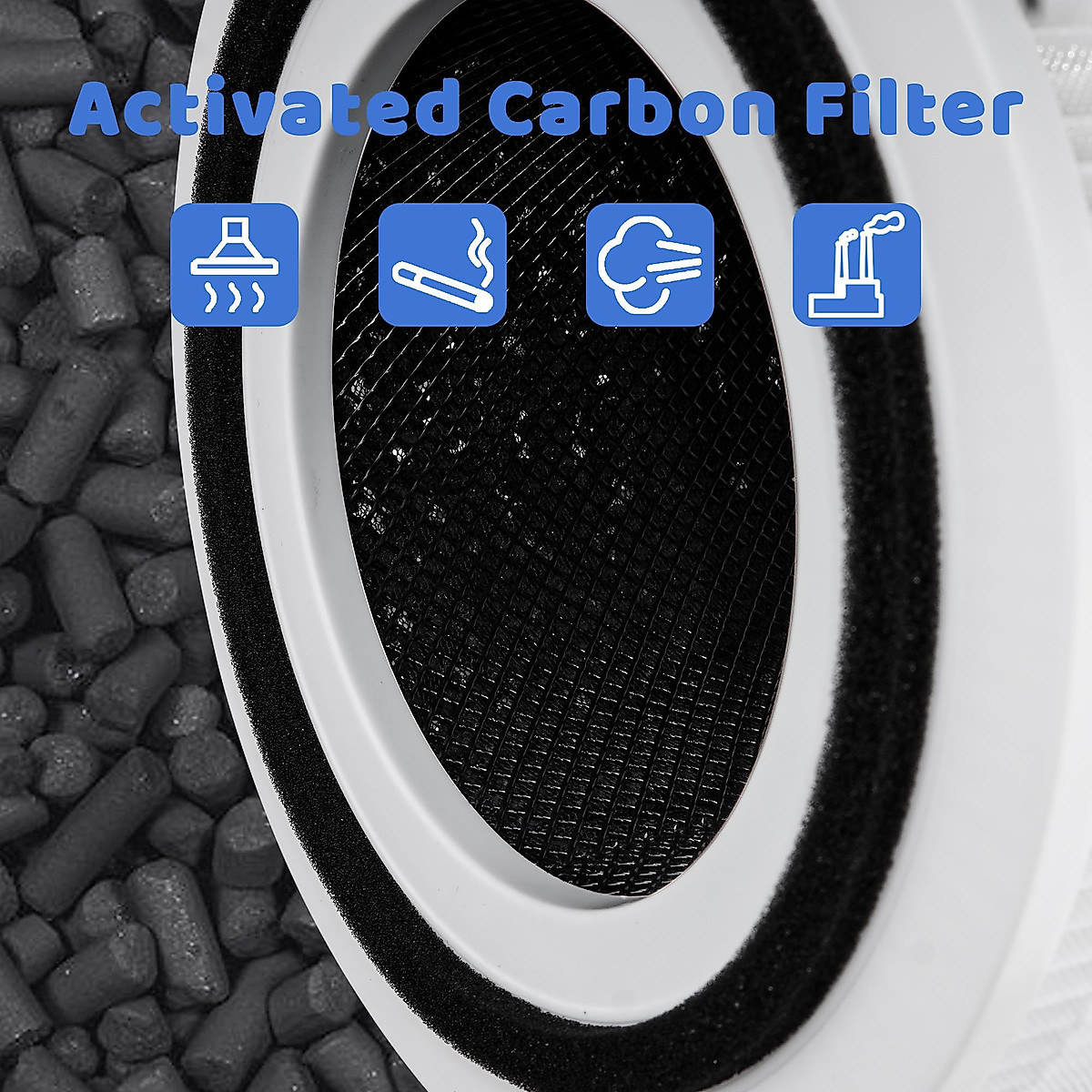 Breshair True HEPA Replacement Filter 14 Compatible with Puro 240 Air Purifier, 3-in-1 Filtration System 240 HP-14 Filter with Activated Carbon Filter, 2-Pack