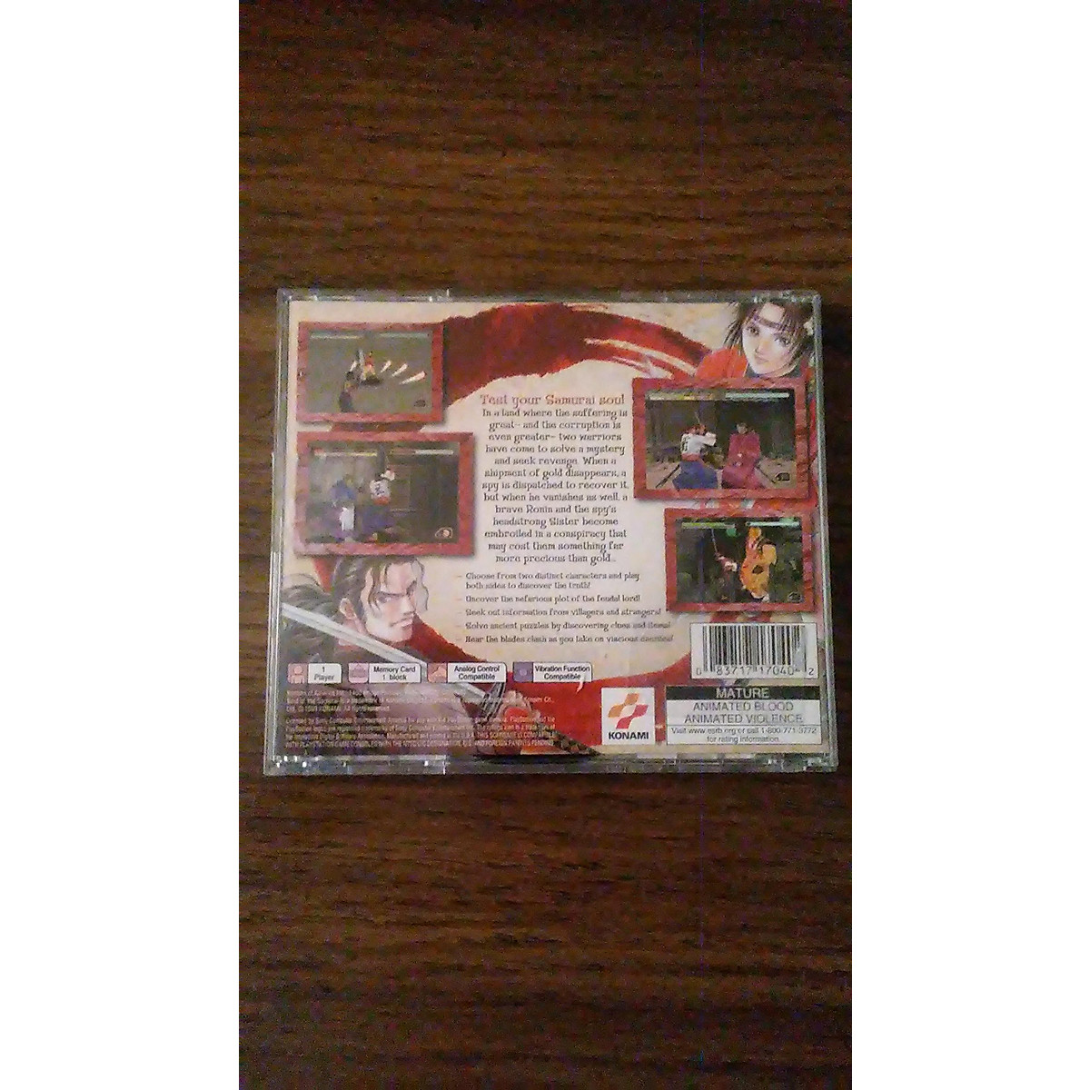 Soul Of The Samurai - PlayStation