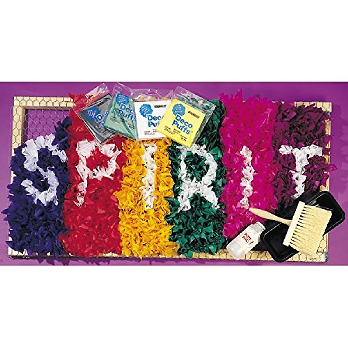 TCDesignerProducts Brown Tissue Parade Float Pomps Pack of 300-5-1/2 Inch Square Sheets, Parade Float Decorations for Trailer, Party Decorations