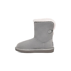 Koolaburra by UGG Kids' Nalie Short, Wild Dove, 5