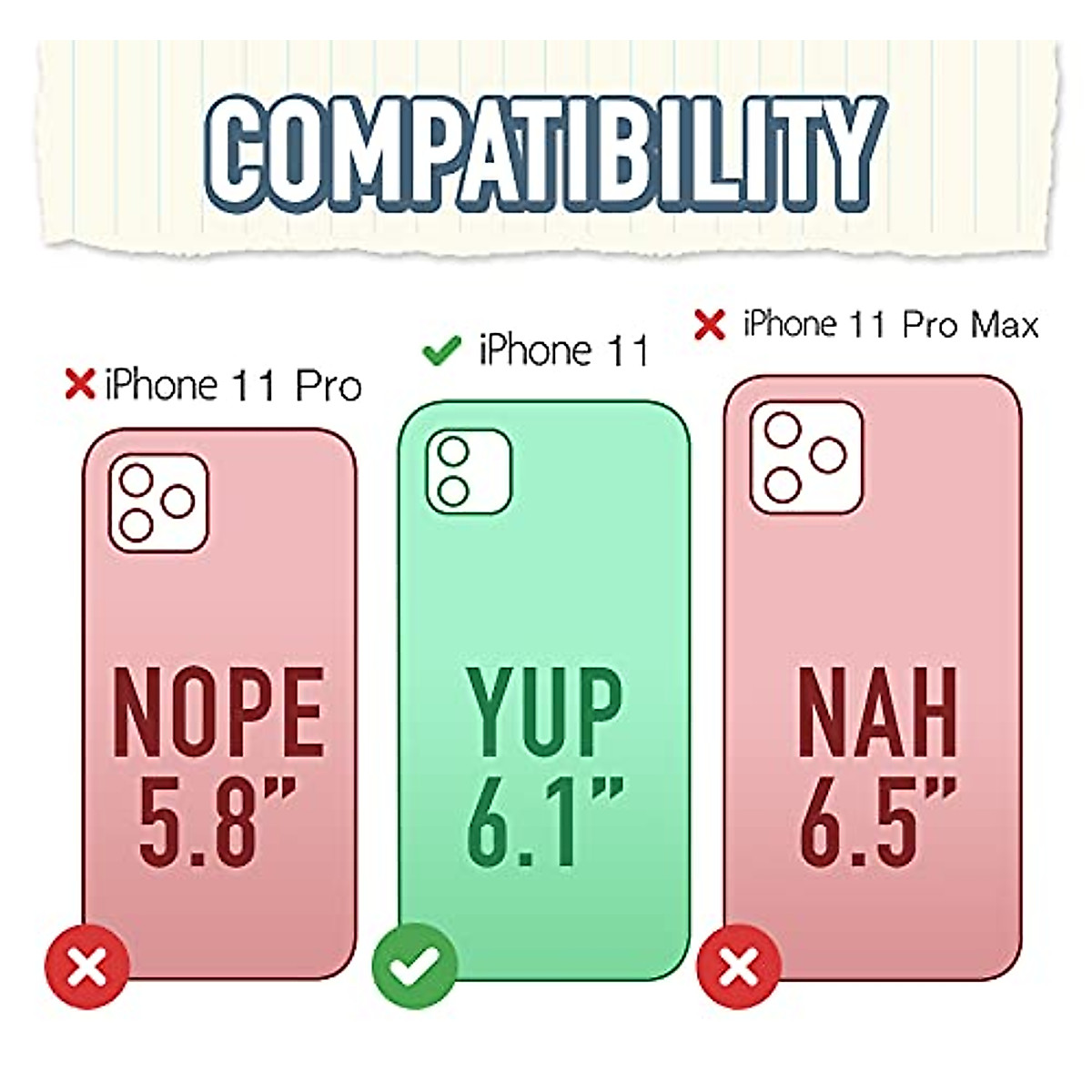 Smartish iPhone 11 Crossbody Case for Women - Dancing Queen [Purse/Clutch with Detachable Strap & Card Holder] - Stiletto Black-Gold