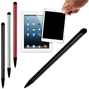 2pcs Black Stylus Pens for Touch Screens, Stylus Pen Universal Touch Screen Pens All capacitive Touch Screen Devices Capacitive Stylus Compatible for iPad, Samsung Galaxy, Touch Screen Smartphones,