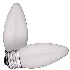 Westinghouse 25 watt B11 Decorative Incandescent Bulb E26 (Medium) Warm White 2 pk
