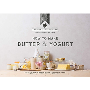 Wooden Butter Paddles and Butter Making Recipe Book Gift Bundle