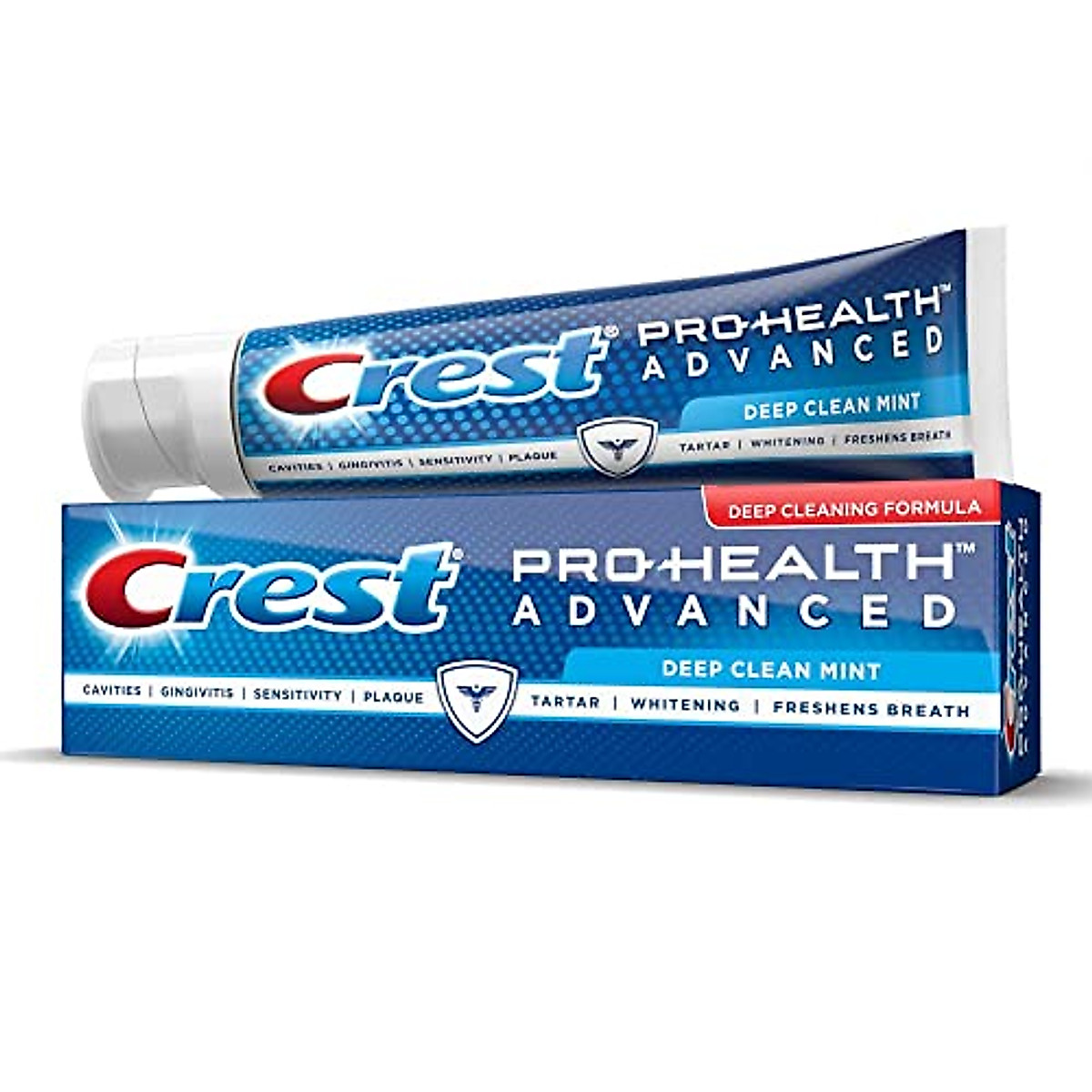 Crest Pro-Health Advanced Toothpaste, Deep Clean Mint 5.1 oz (Pack of 2)