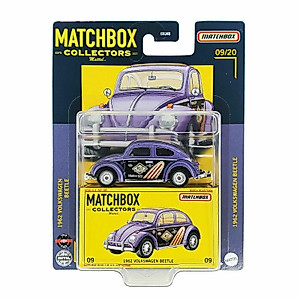 Matchbox Collectors 09/20 1962 Volkswagens Beetle (Purple) 1:64 Scale
