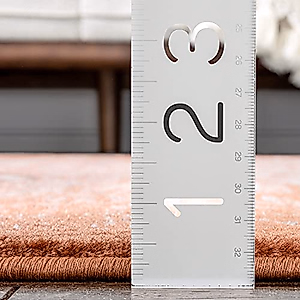 Well Woven Elle Copper Persian Vintage Shiraz (3'11" x 5'3") Area Rug Red Distressed Rust Modern Oriental Carpet