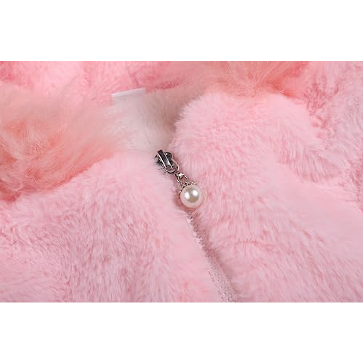 MINKIDFASHION Baby Girls Winter Autumn Warm Jacket Coat (5T, Pink)