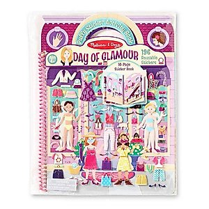 Deluxe Puffy Sticker Album - Day of Glamour