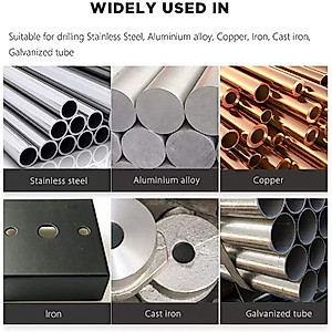 NewShark M35 HSS,5% Cobalt Metric Drill Bits Set (1mm-10mm/19pcs), Jobber Length Twist Drill Bit Set for Hard Metal, Stainless Steel, with Storage Case (Metric)