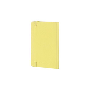 Moleskine Classic Notebook, Pocket, Plain, Citron Yellow, Hard Cover (8051272893670)