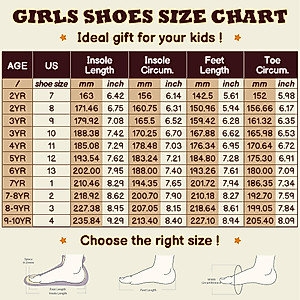 WIKENCY Girls Dress Shoes-Mary Jane Shoes for Girls, Princess Wedding Party Flower Girl School Shoes Low Heel Flats for Little/Big Kids Black 2 US Big Kid