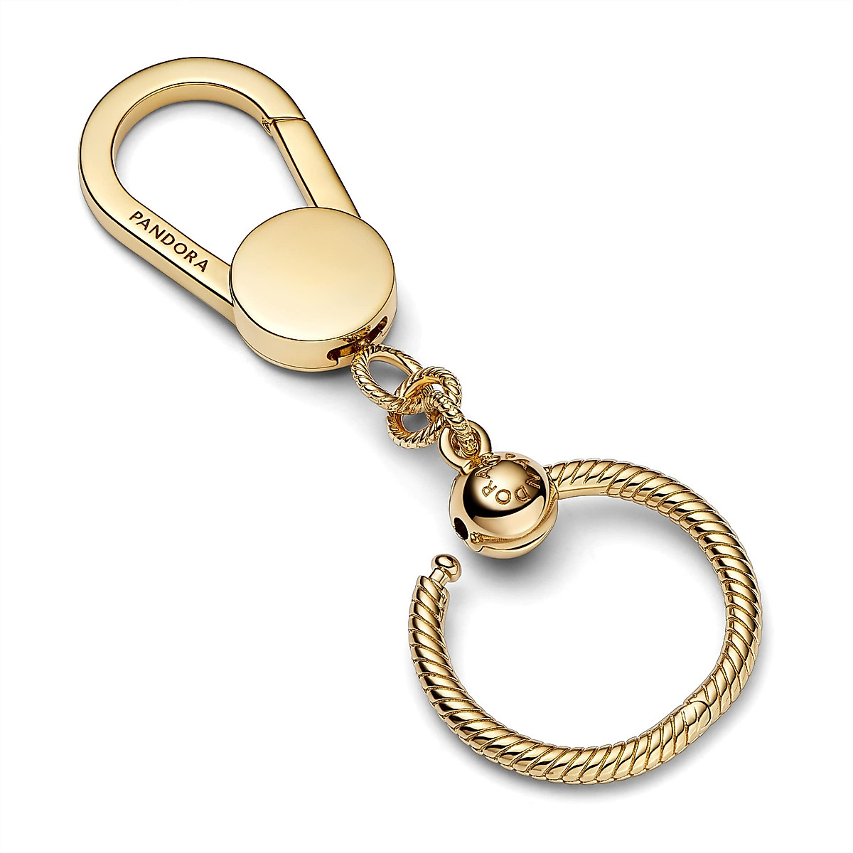 Pandora Moments Small Bag Charm Holder Silver One Size