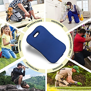 CHARGUY Extra Thick Knee Pad, Garden Kneeling Pad Gardening Yoga Baby Bath Exercise Flooring Cleaning Kneeler, High-Density Foam Cushion Support Knee Mat
