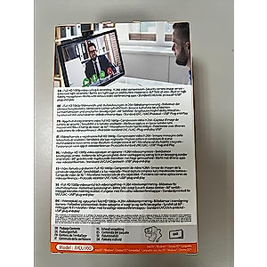 j5create USB Streaming Webcam - 1080P HD with 360° Rotation, High Fidelity Microphone, Plug and Play for PC/Mac/Laptop/Desktop/Skype/YouTube/Zoom/Facetime, Suitable for Conferencing/Calling (JVCU100)