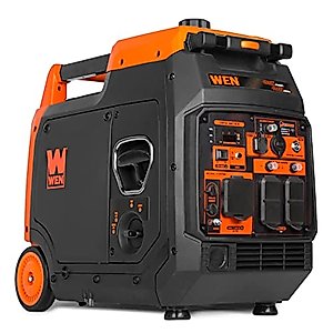 WEN 4800-Watt Portable Inverter Generator, Electric Start, RV-Ready, Quiet and Lightweight with Fuel Shut Off and CO Watchdog (56480iX)