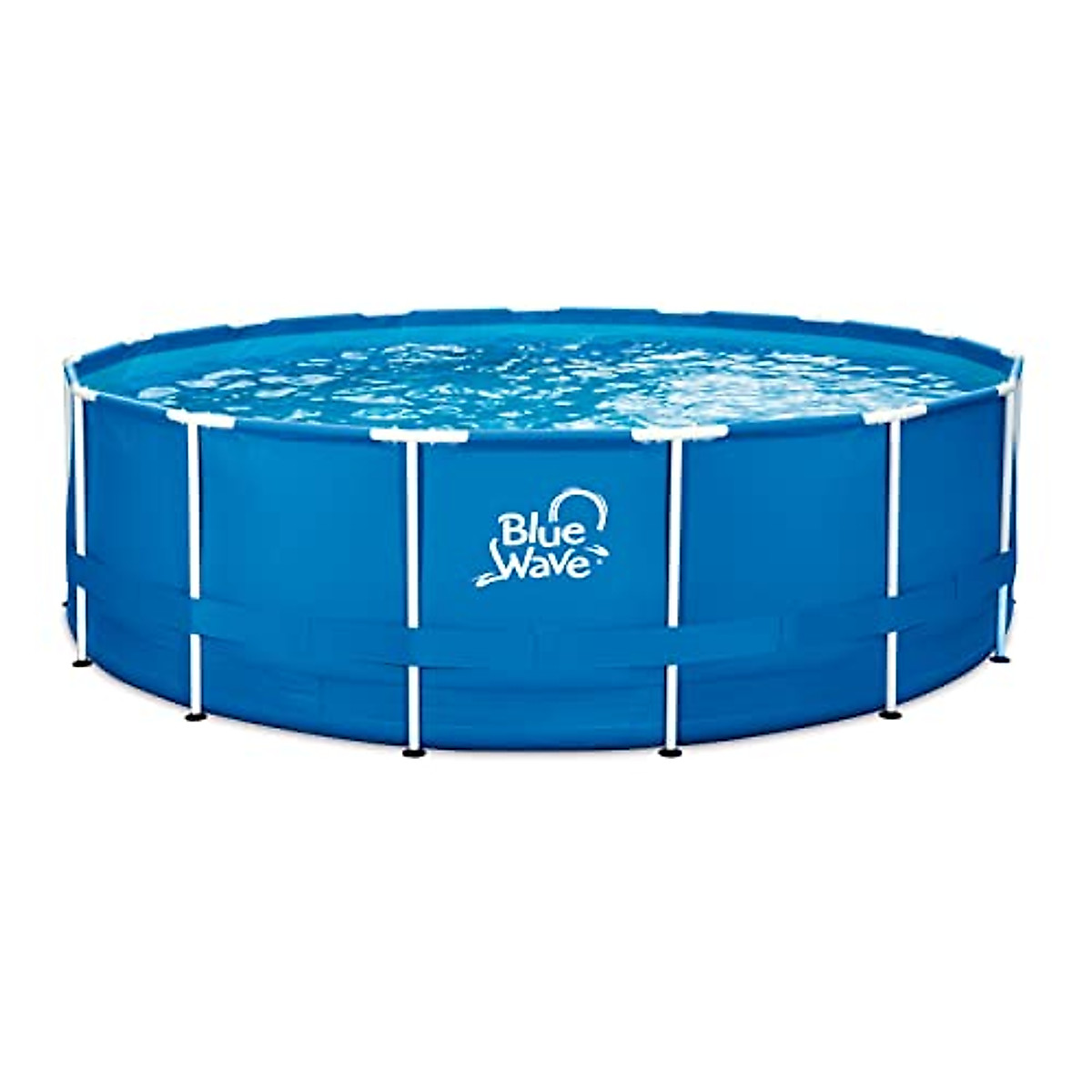 Blue Wave NB19791 18-ft Round 52-in Deep Active Frame Package Above Ground Swimming Pool with Cover