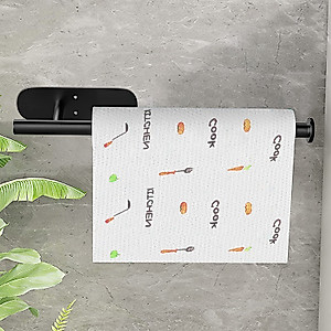 Paper Towel Holder Under-Cabinet and Wall-Mount - Both Available in Self Adhesive and Screws Paper Towel Holder for Kitchen, SUS304 Stainless Steel