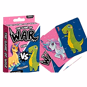 Fun a Ton War Card Game for Kids - The Game of War Kids Game Toy Cards Size 4.7" x 3.4". Great Party Favor ANK-B-200139-1-War