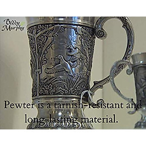 Biddy Murphy Irish Pewter Keychain Claddagh, Love, Loyalty, Friendship, Made in Ireland