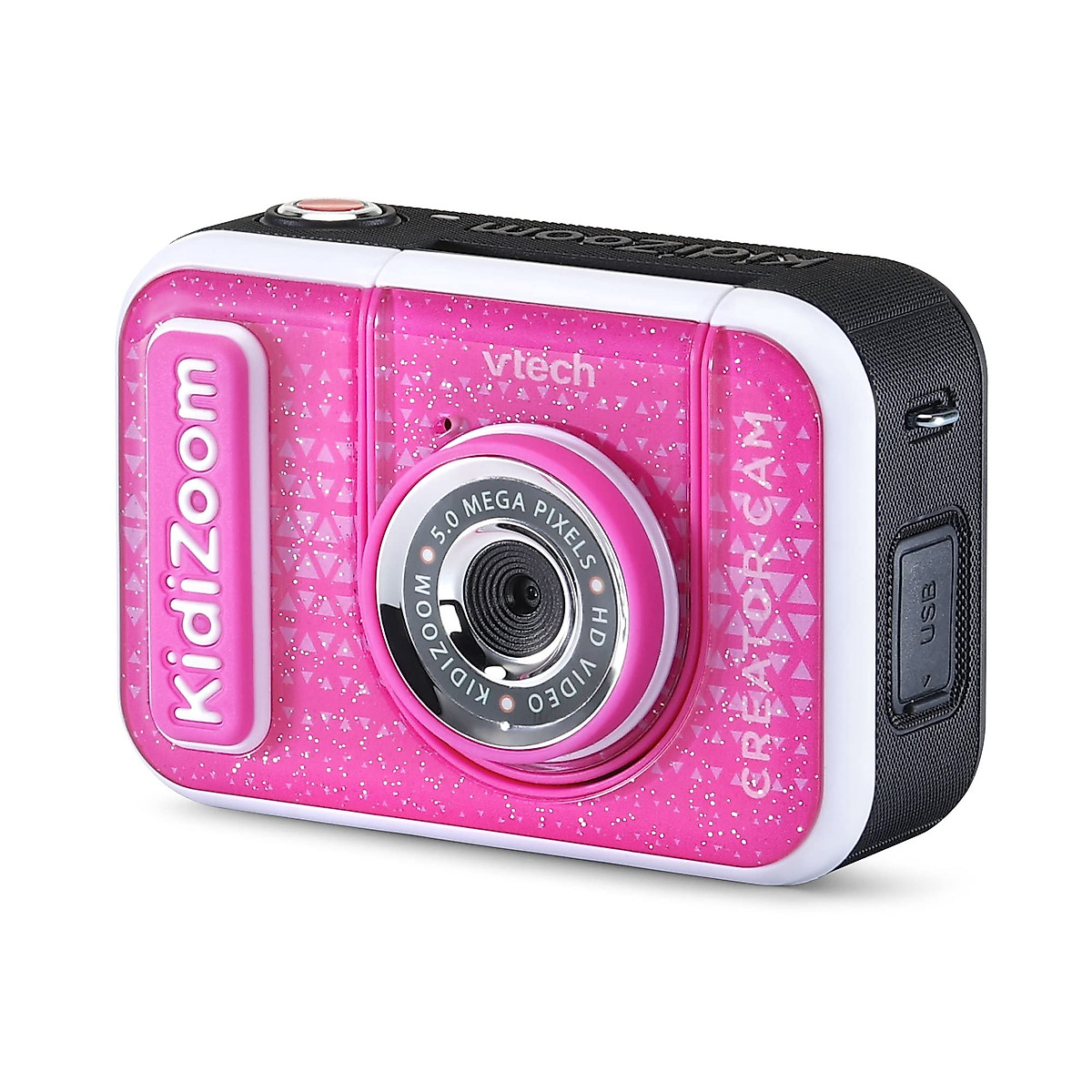 VTech KidiZoom Creator Cam, Glitter Pink