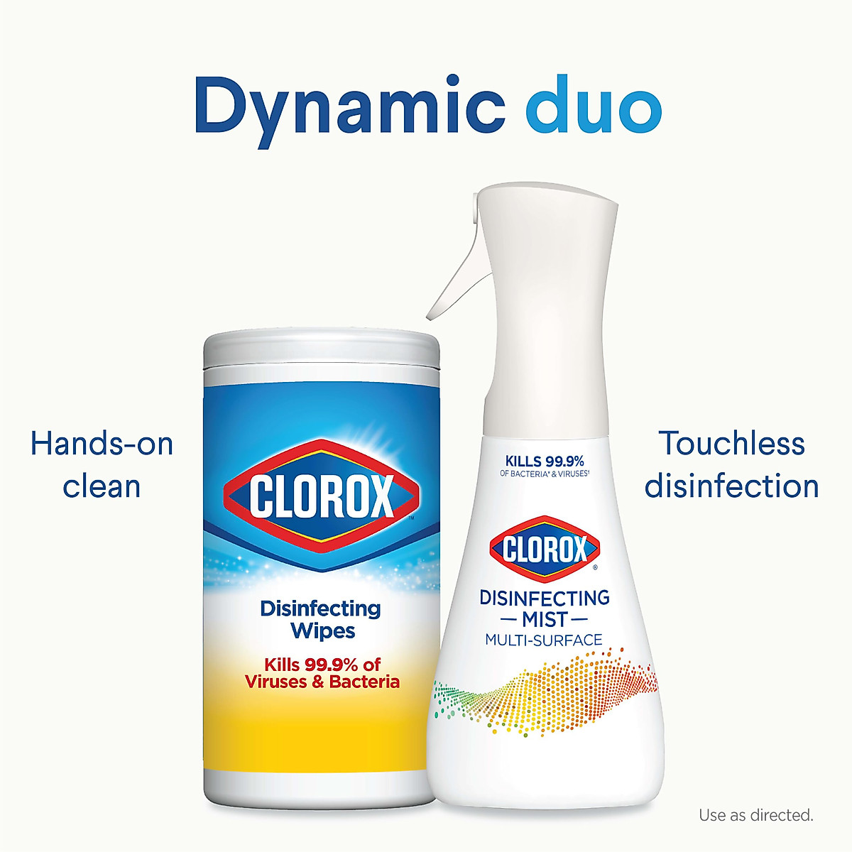 Clorox Disinfecting Mist, Multisurface Cleaner, Lemon and Orange Blossom, Sanitizing Spray & Refill, 16 Ounces