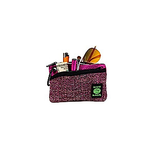 DIME BAGS Zipline | Hemp Wallet with Zipper Closure (8 inch, Magenta)