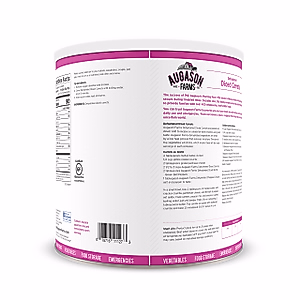 Augason Farms Dehydrated Diced Carrots,net weight 2 lbs 6 ounce.