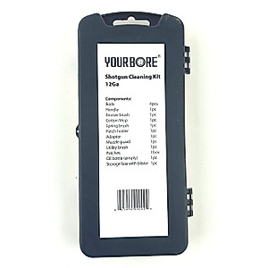 Shotgun Cleaning Kit Bronze bore Brush Cot*on mop Spiral Spring Brush Utility Brush 12GA