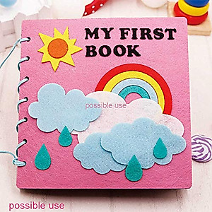 Felt Sheets for Crafts 9x12.Acrylic Sheets Art and Craft Material.Fabric Craft Supplies,Gift Wrapping Supplies,Fabric Felt for Crafts,Sewing,Halloween Costumes-6PC Felt Fabric Black Felt Paper