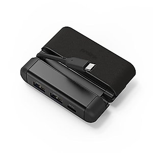Port Expander USB C Docking Station USB C to HDMI Multiport Adapter with 4K HDMI, 2 USB 3.0 Ports, USB-C Data Ports, 60W PD USB Splitter
