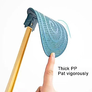 Fly Swatter, Funny Candy Shaped Fly Swatters,Long Handle Flyswatter,Heavy Duty,Fly Swatter for Home/Indoor/Outdoor/Classroom/Office