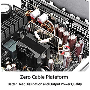 Thermaltake Toughpower GF1 650W 80+ Gold SLI/ CrossFire Ready Ultra Quiet 140mm Hydraulic Bearing Smart Zero Fan Full Modular Power Supply 10 Year Warranty PS-TPD-0650FNFAGU-1