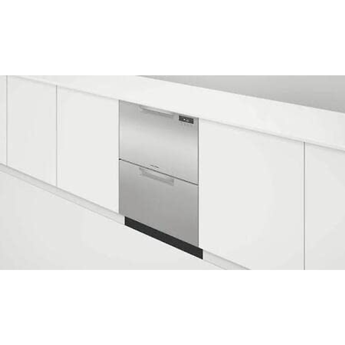 DD24DCTX9N 24"" Energy Star Built-In Tall Double DishDrawer with 14 Place Settings 15 Wash Programs 2 Cutlery Baskets and Child Lock in Stainless Steel