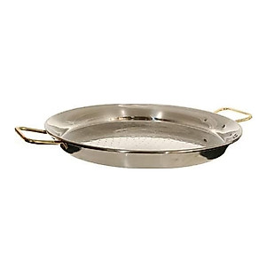 Garcima 24-Inch Stainless Steel Paella Pan, 60cm