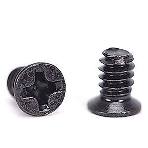 Screw 100PCS /lot 3.5" Hard Drive Tray Computer Chassis Hard Disk Black Screw Computer Chassis Hard Disk Screw for PC