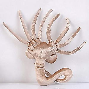 Liuyb Alien Facehugger Figure Toy Plush Facehugger Stuffed Toy Creative Soft Animal Plush Doll with Adjustable Paw