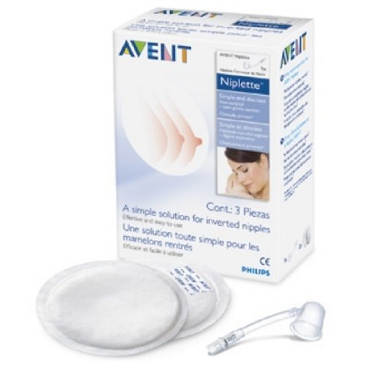 Philips AVENT Niplette For Inverted Nipples, 2 Pack, SCF152/02