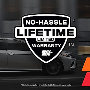 K&N Cabin Air Filter for Select 2000-2019 Toyota, Subaru, Land Rover, Jaguar, Lexus, Scion - Washable, High Airflow