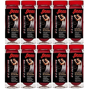 Penn Racquetballs (10 cans) 3 Pack Ballistic